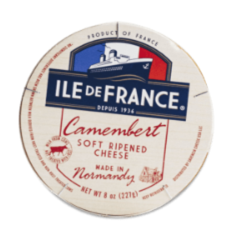 Ile de France French Camembert Wheel - International Dairy Farms