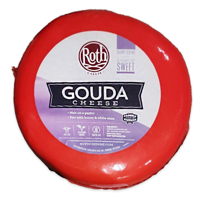 Original Gouda Wheel – Red Wax - International Dairy Farms