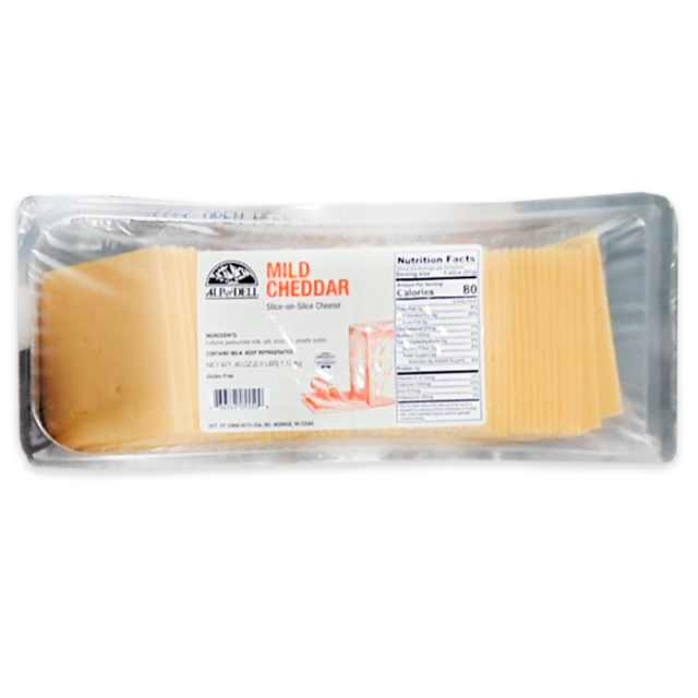 SOS Mild Colored Cheddar - International Dairy Farms
