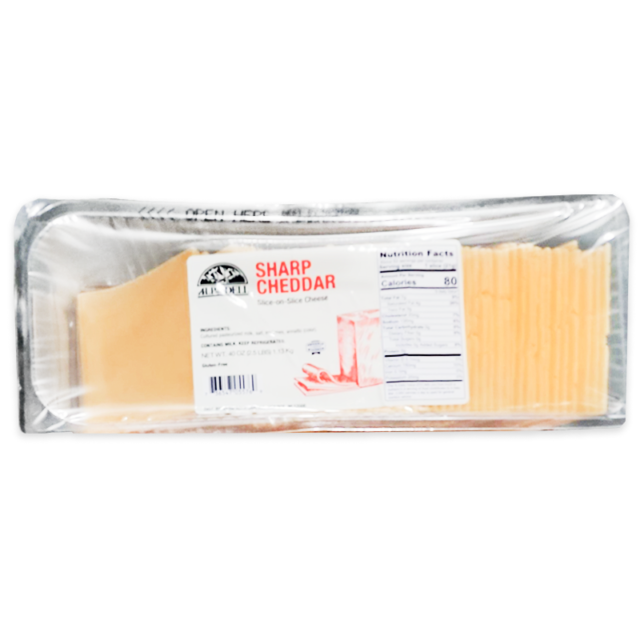 SOS Sharp Colored Cheddar - International Dairy Farms