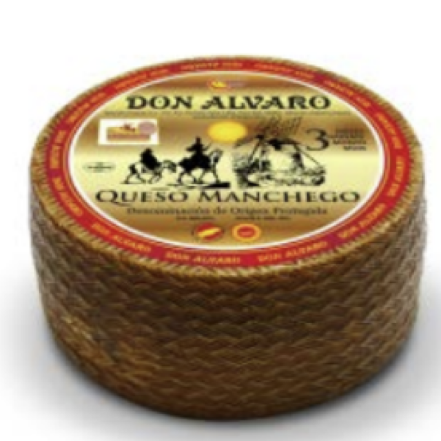 Manchego Don Alvaro – Half Cured - International Dairy Farms