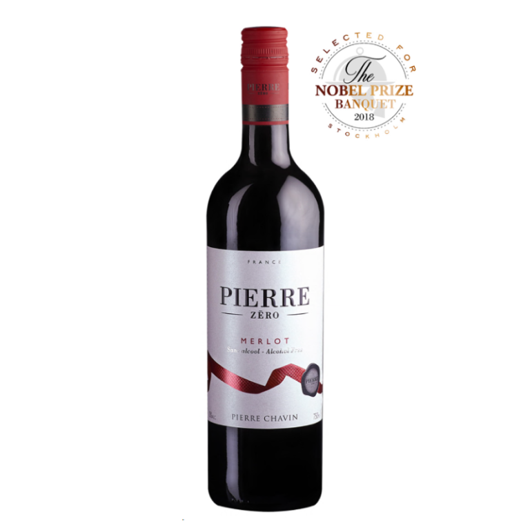Pierre Chavin Zero Merlot Non-Alcoholic Red Wine - International Dairy ...